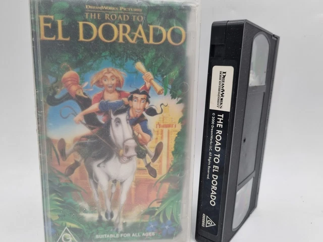 THE ROAD TO El Dorado VHS Movie Video Cassette Tape $6.95 - PicClick AU