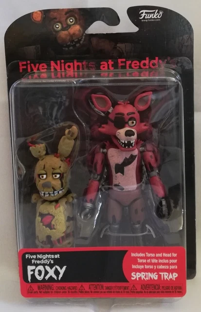 FIVE NIGHTS AT Freddy's Foxy Includes Torso And Head For Spring Trap ...