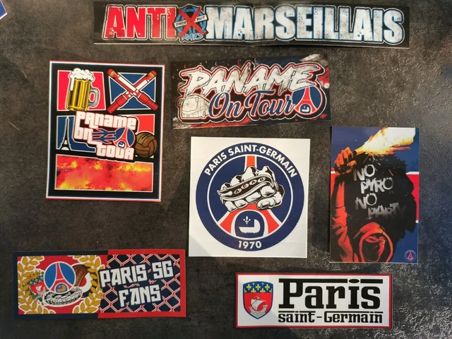 STICKERS ULTRAS AUTOCOLLANT PSG Paris Boulogne Supras Auteuil Boys ...