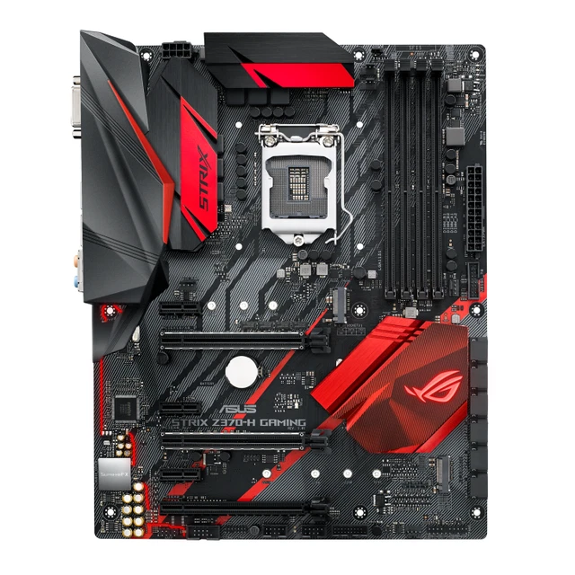 ASUS ROG STRIX Z370-H Gaming LGA1151 ATX Motherboard For 9th 8th Gen i9 ...