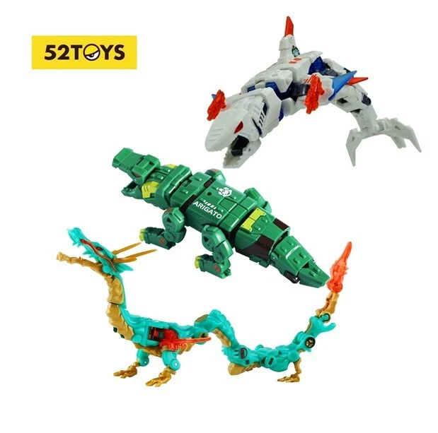 52TOYS BEAST BOX Guard Great White Shark Chinese Dragon Crocodile ...
