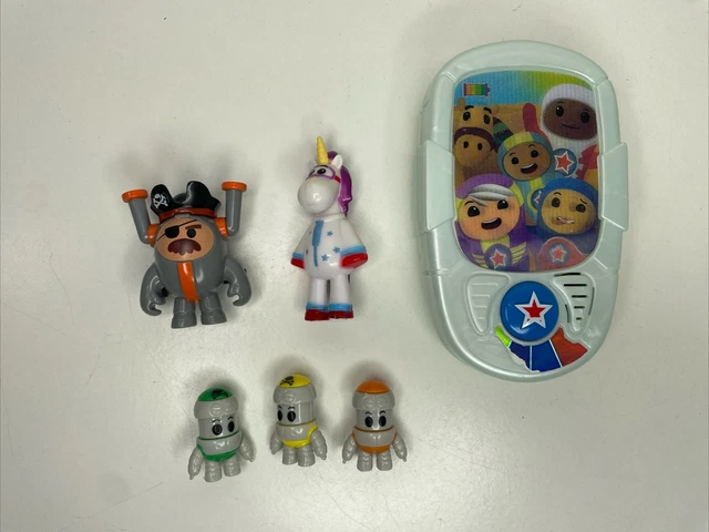 GO JETTERS FIGUREN Set Ubercorn Einhorn Cbeebies Glitch Grimbot Magazin ...