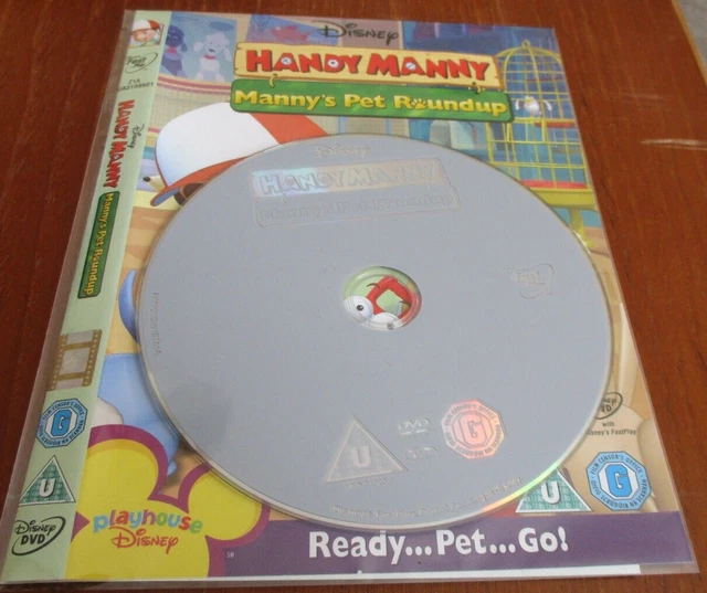 HANDY MANNY - Manny's Pet Round Up 2009 DVD £2.22 - PicClick UK