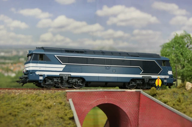 TOP ROCO H0 63484 SNCF Diesellok BR BB-68000 No.68515 Ep.IV blau/grau ...