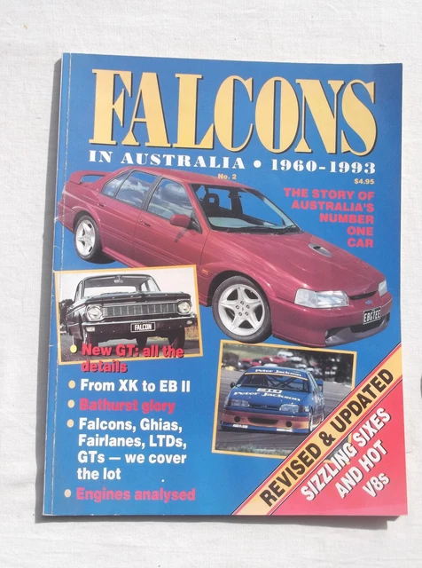 FORD FALCON MAGAZINE XK XL XM XP XR XT XW XY XA XB XC XD XE XF AE EB GT ...