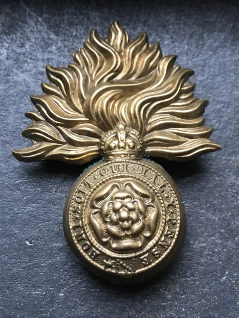 ROYAL FUSILIERS CITY Of London Regiment Original British Army Cap Badge ...