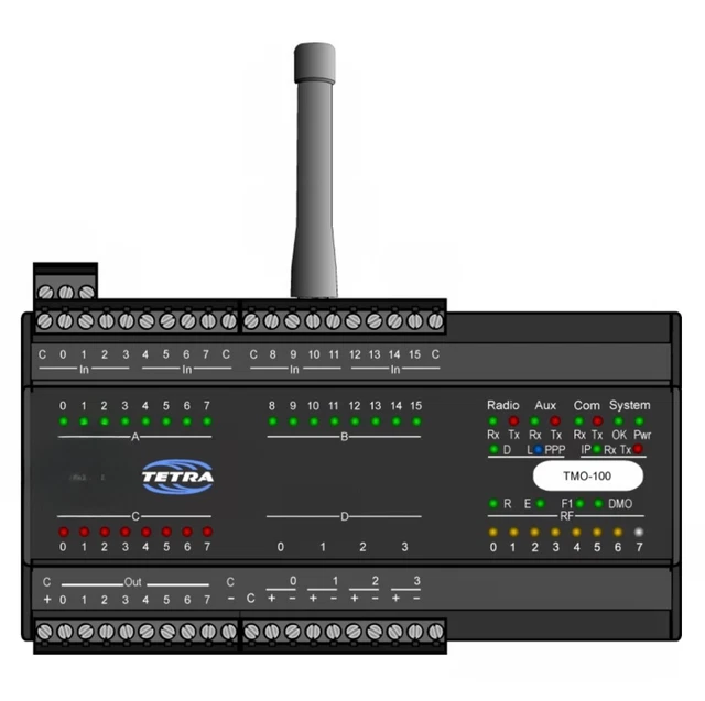 NUOVO - TETRA TMO-100 Funk-Modem per Trasferimento-Dati/Router TMO-100 ...