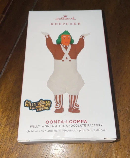 HALLMARK OOMPA-LOOMPA Willy Wanka Chocolate Factory Keepsake Ornament ...