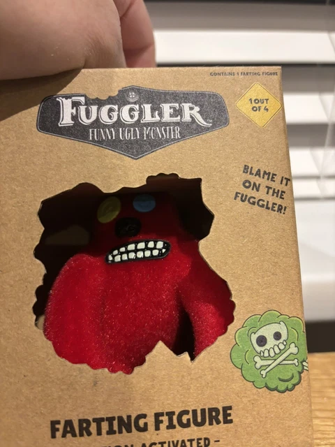 FUGGLER FARTING FIGURE Motion Activated Red. 9cm £16.99 - PicClick UK