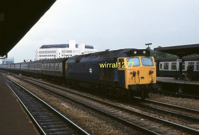 ORIGINAL RAILWAY SLIDE Class 50 50013 at Reading £3.99 - PicClick UK