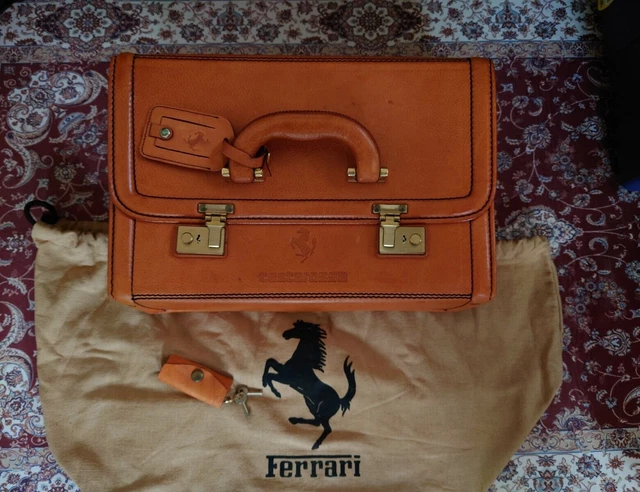 FERRARI TESTAROSSA ORIGINAL Schedoni Tasche Sehr alt, selten EUR 2.379 ...