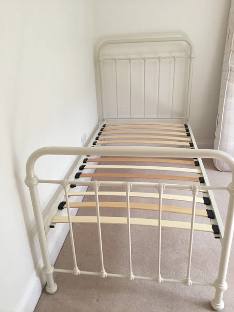 FEATHER AND BLACK Single, adjustable height bedstead £52.70 - PicClick UK