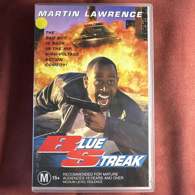 BLUE STREAK (VHS Tape, Big Box, 1999) : Martin Lawrence - Free Shipping ...