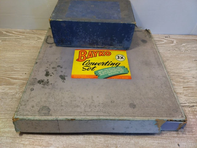 VINTAGE BAYKO BUILDING Sets 1950s Converting set & Building Set 2 £55. ...