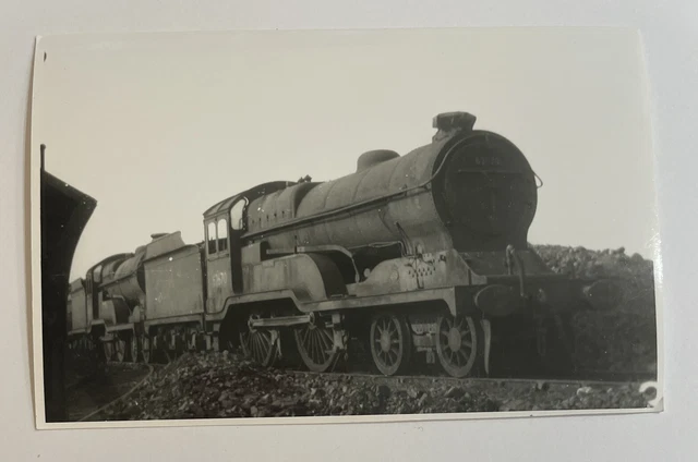 BR RAILWAY LOCOMOTIVE Photograph H2 Class - 62670 Sheffield Darnall ...