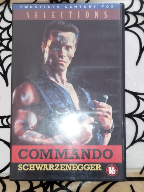 VHS COMMANDO SCHWARZENEGGER Mark L.Lester 1985 20 Century Fox K7 ...