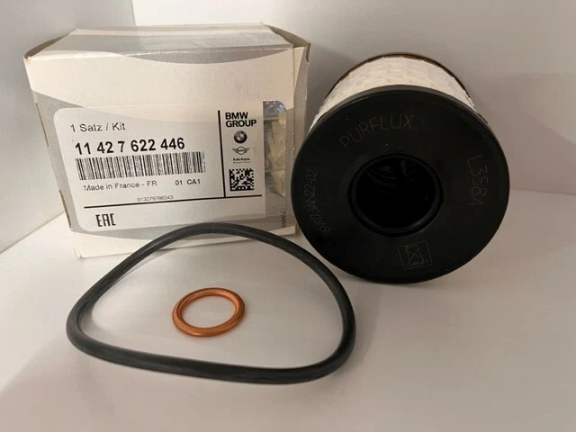 ORIGINAL MINI ÖLFILTER Filter Motoröl Öl 11427622446 R55 R57 R60 R58 ...