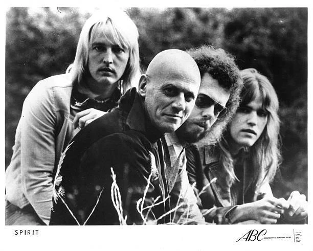 MEMBERS OF THE Rock Band Spirit Pose For A Publicity Shot 1972 OLD ...