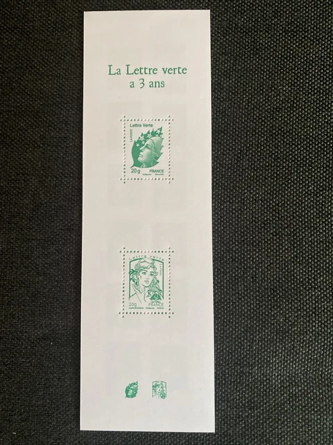 CARNET C1521 - La Lettre Verte A 3 Ans - 2014 EUR 20,00 - PicClick FR