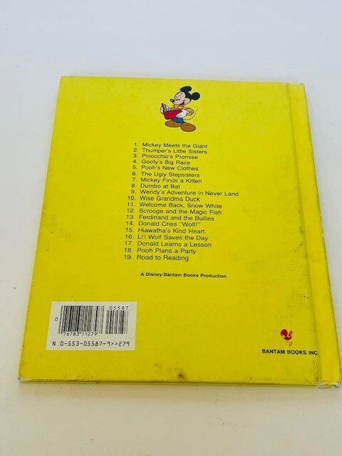 WELCOME BACK SNOW White Book Walt Disney Bantam1986 vtg Seven Dwarfs ...