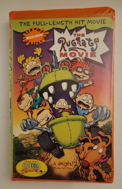 THE RUGRATS MOVIE (VHS, 1998, Nickelodeon) Orange Clamshell $5.76 ...