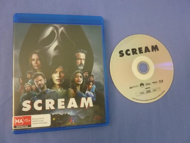 SCREAM BLU-RAY 2022 Jack Quaid Jenna Ortega Melissa Barrera Neve Campbell EUR 8,71 - PicClick IT