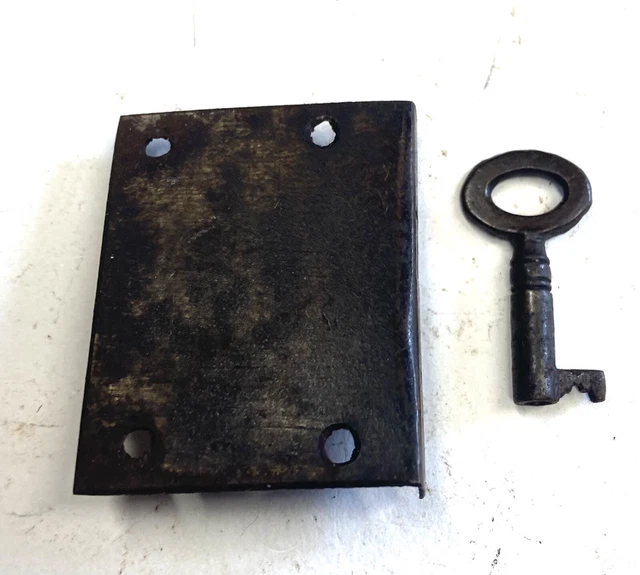 ANTIQUE GRANDFATHER / Longcase Clock Lock and Key : Working #Ref : lock ...
