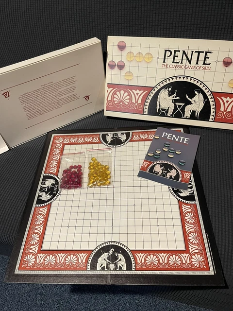 VINTAGE PENTE THE Classic Game of Skill 1984 Parker Brothers Board Game ...