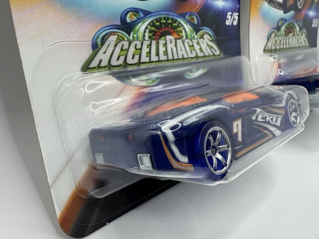 2025 HOT WHEELS Silver Series Acceleracers Revert 5/5 Metal Base Lot of ...