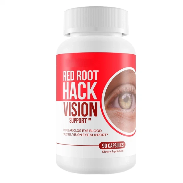 RED ROOT HACKVISION Supplement Portable Tablet 90 Pieces Natural Eye ...