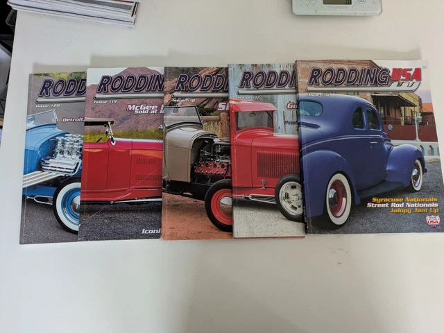 RODDING USA MAGAZINE Bundle Of 5 Issues From 2015/2016 £8.66 - PicClick UK