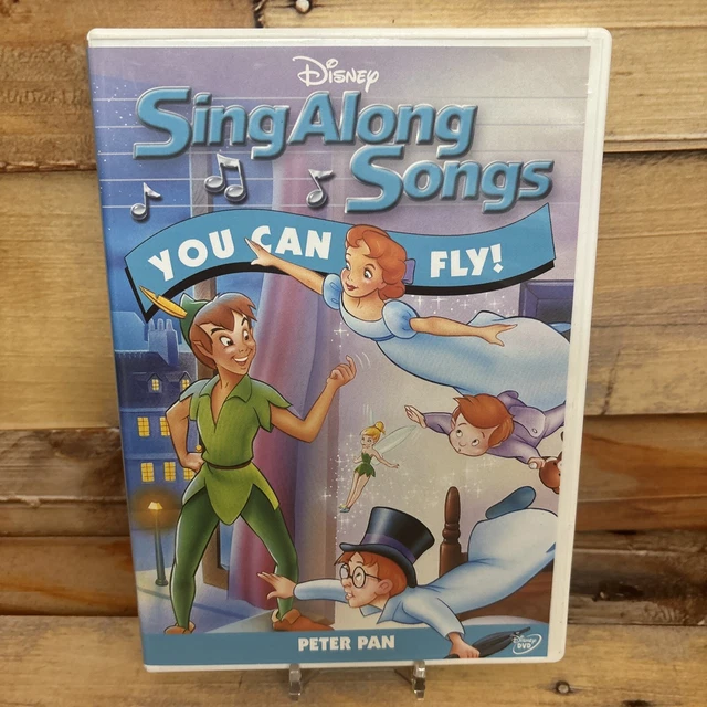 PETER PAN YOU Can Fly Sing Along Songs DVD (Used) Disney Cartoon £6.83 ...