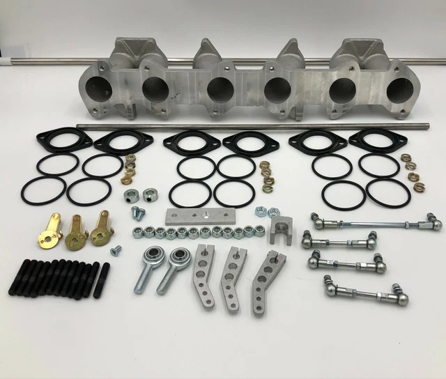 INTAKE MANIFOLD TRIPLE Weber Dcoe Fits Datsun 240Z L24 L26 Twm Manifold ...