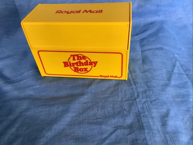 1980S GENUINE VINTAGE Royal Mail 'The Birthday Box' Retro £5.00 ...