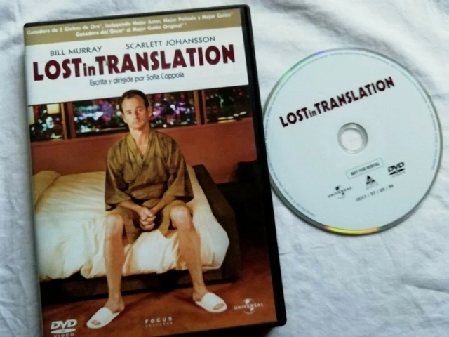 LOST IN TRANSLATION DVD 2003 Sofia Coppola Bill Murray Scarlett ...