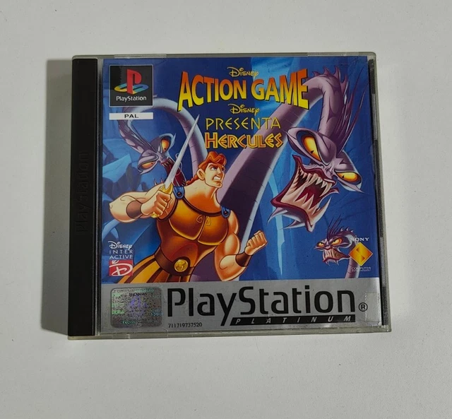 PS1 DISNEY'S HERCULES Versione Pal Italiana Completo Playstation 1 ...