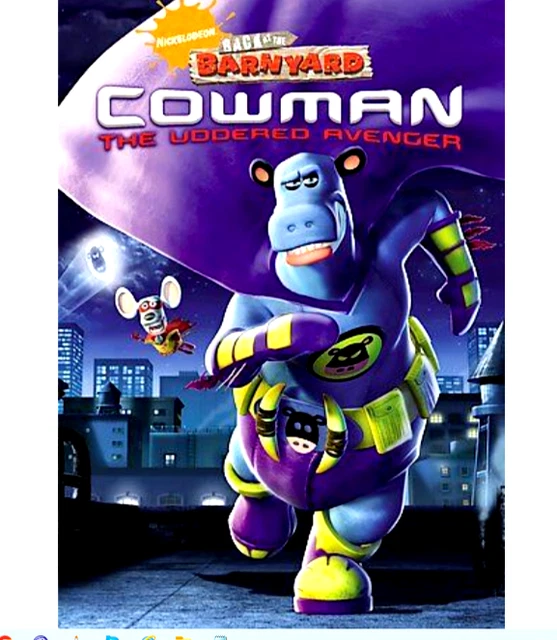 BACK AT THE Barnyard: Cowman DVD The Uddered Avenger - Region 1 USA £18 ...