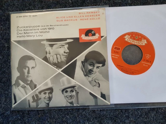 BILL RAMSEY/GUS NOTATION BACKUS/Alice & Ellen KESSLER/RENE KOLLO 7" EP SINGLE EUR 19,99 ...