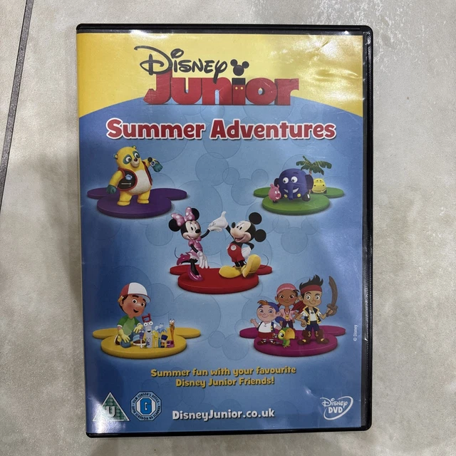 DISNEY JUNIOR SUMMER Adventures Dvd Mickey / Jungle Junction / Jake ...