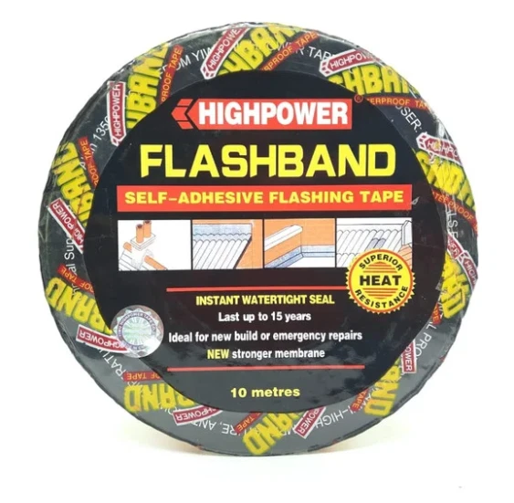 PLATINUM 100MM X 10M Flashing Tape Flashband Self Adhesive Roofing Lead ...