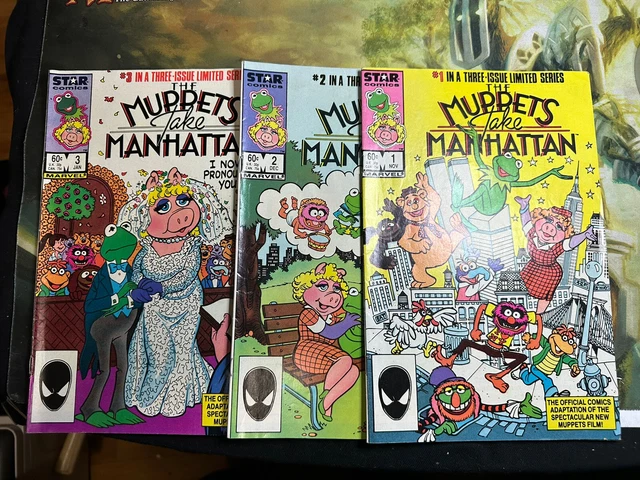 MARVEL COMIC LOT Muppets Take Manhattan 1 2 3 1-3 NM £14.78 - PicClick UK