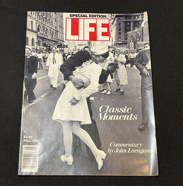 LIFE MAGAZINE FALL 1990 Special Edition Classic Moments Sailor Kissing ...