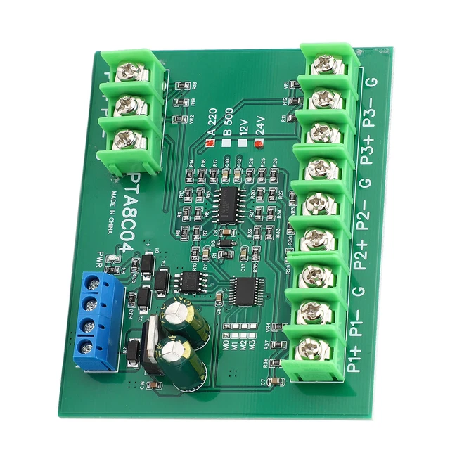 4 CHANNEL PT100 RTD RS485 Temperature Sensor Board Temp Acquisition ...