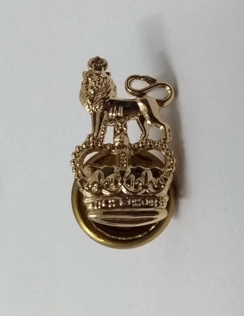 GENUINE BRITISH ROYAL Marines RM Issue Hat Badge Decoration Lion ...