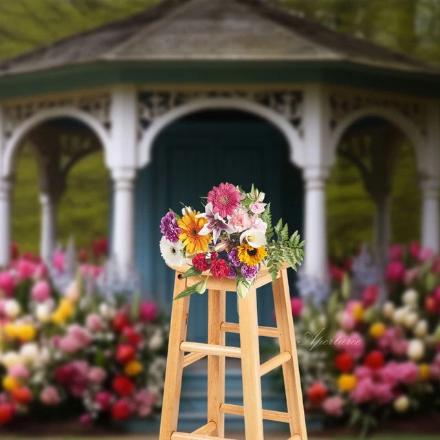 PAVILION TULIP ANTHEMY Outdoors Spring Backdrop $36.09 - PicClick AU