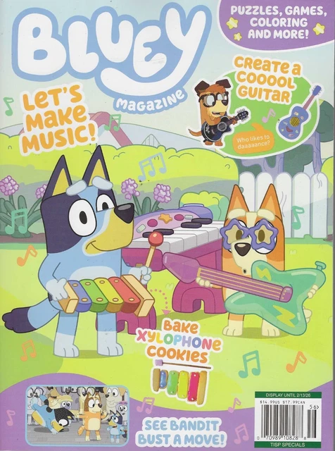BLUEY MAGAZINE 2026 Childrens Activity Magazine £14.46 - PicClick UK