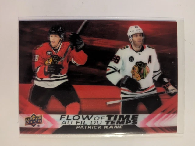 2022-2023 UD TIM Hortons Hockey Cards Flow of Time Patrick Kane NT-4 ...
