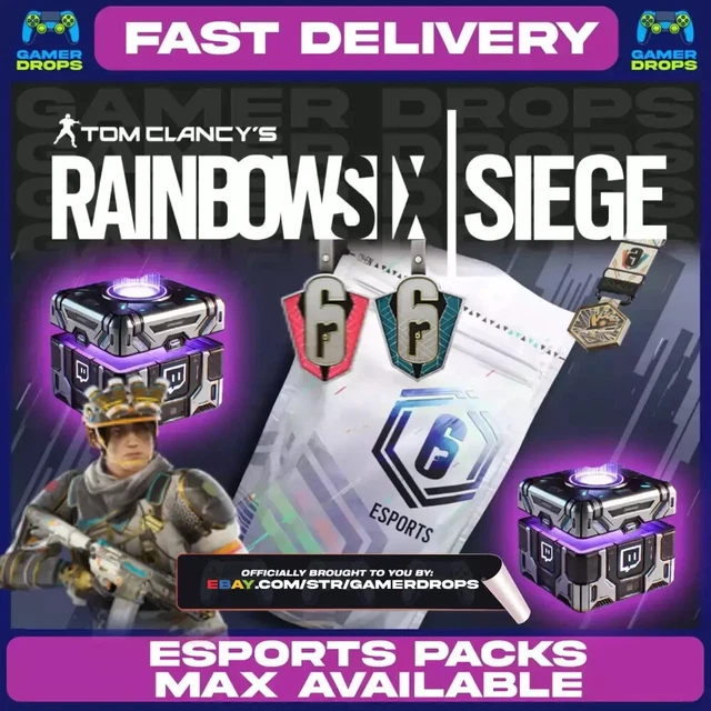 RAINBOW 6 SIEGE Twitch Drops - 19/19 PACKS - R6S eSports Packs - ALL ...