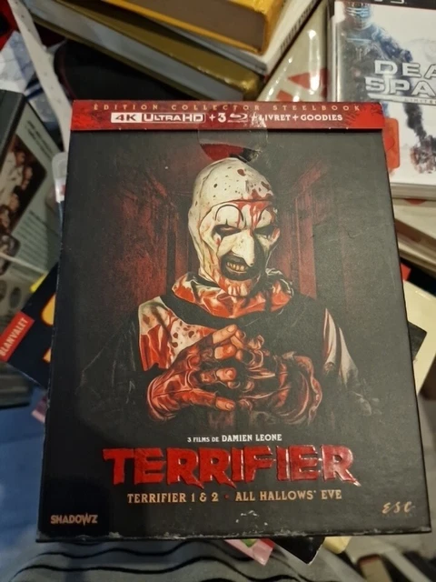 TERRIFIER 1 & 2 Coffret l'Intégrale Limité numéroté 4K Blu-Ray ...