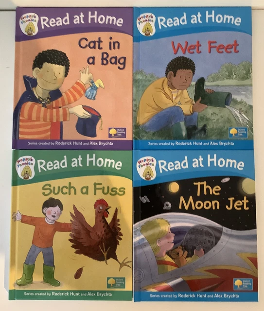 READ AT HOME Phonics Books - Set of 4 - Oxford Reading Tree EUR 4,07 ...